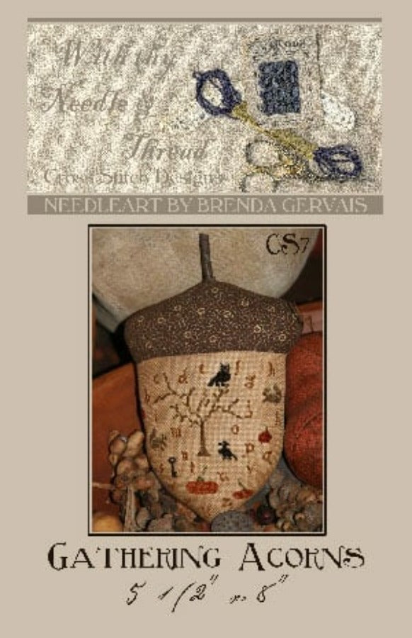 Gathering Acorns pattern – Sandra's Stitch Stash