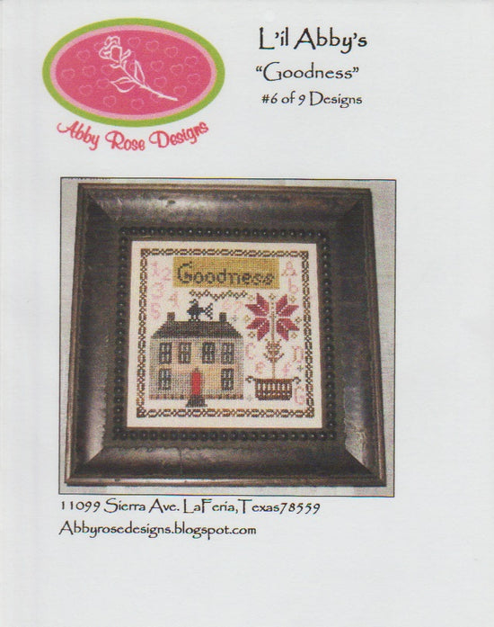 Goodness pattern – Sandra's Stitch Stash