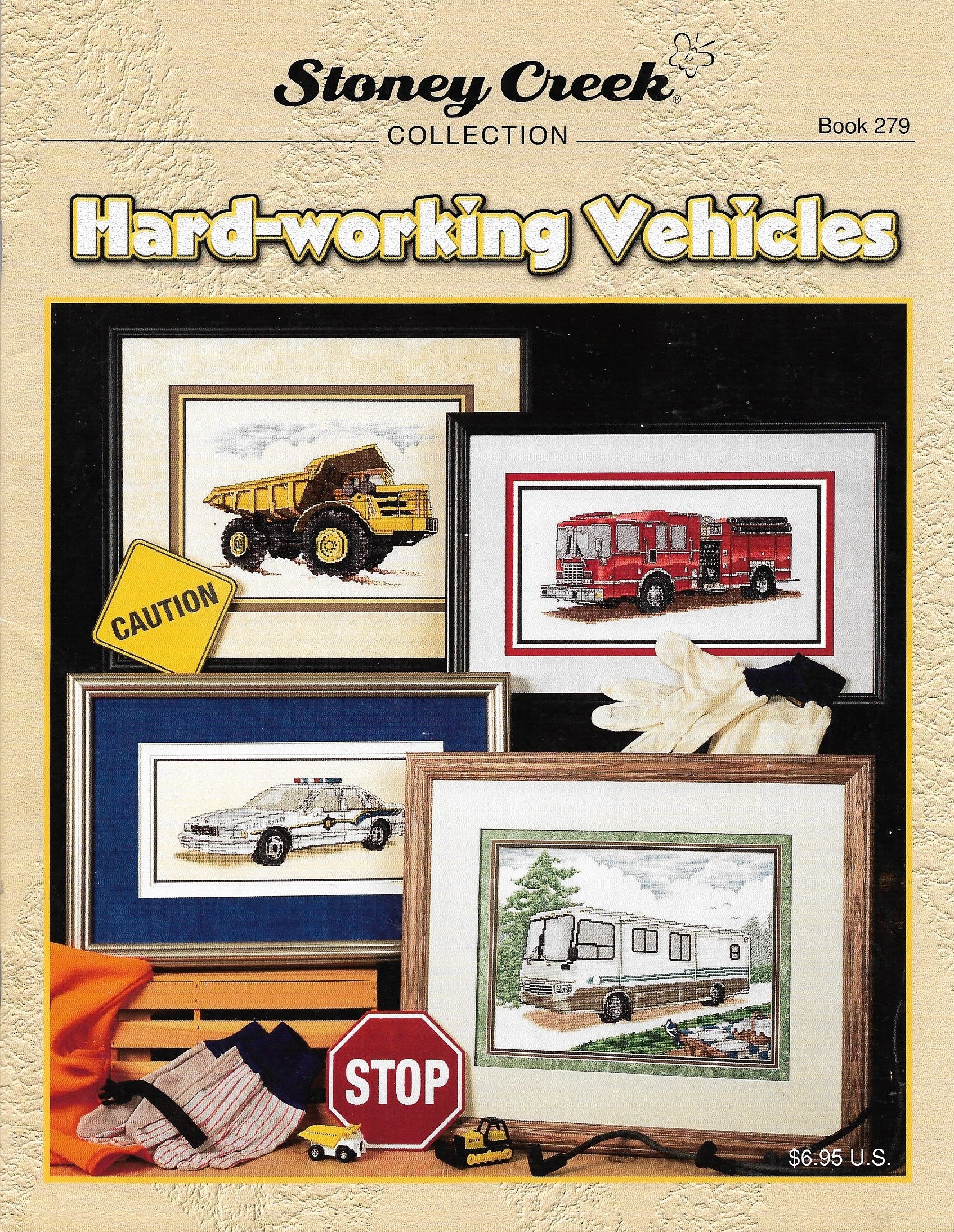 Hard-Working Vehicles BK279 pattern – Sandra's Stitch Stash