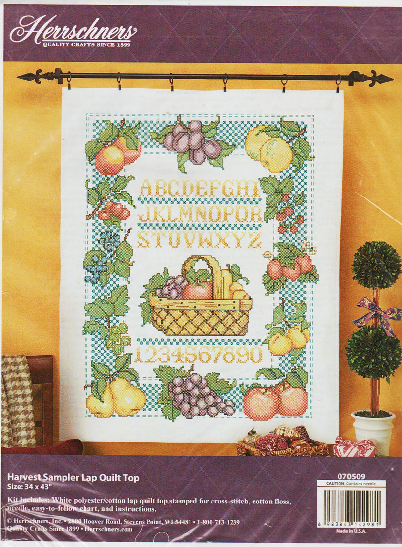 Harvest Sampler Lap Top Quilt kit – Sandra's Stitch Stash
