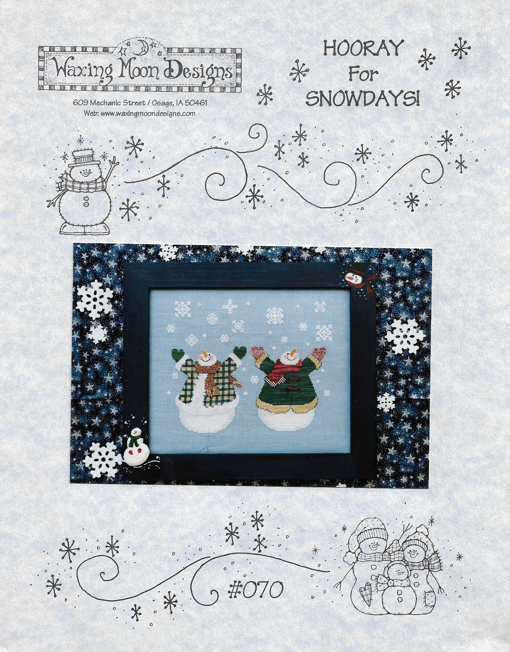 Hooray For Snowdays pattern – Sandra's Stitch Stash