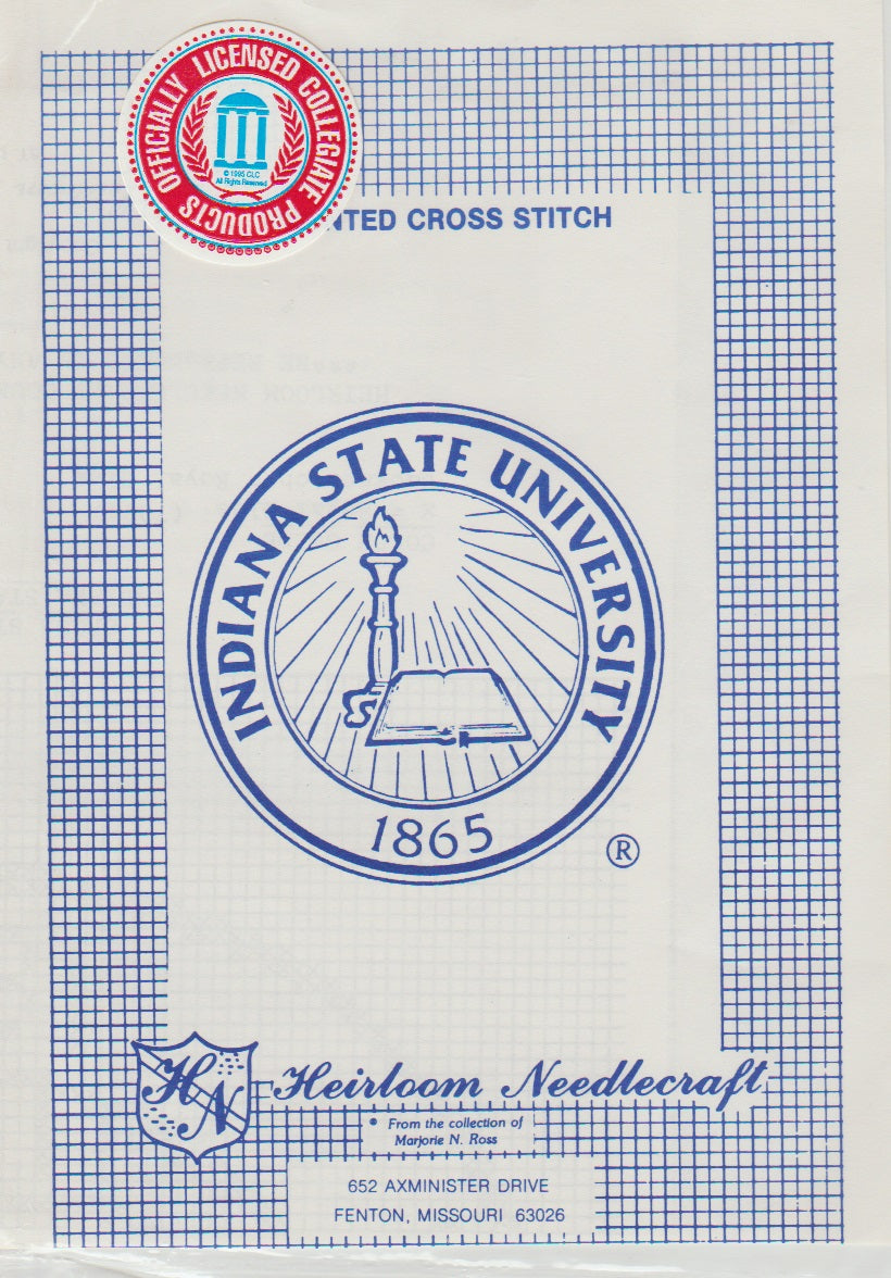 Indiana State University pattern – Sandra's Stitch Stash