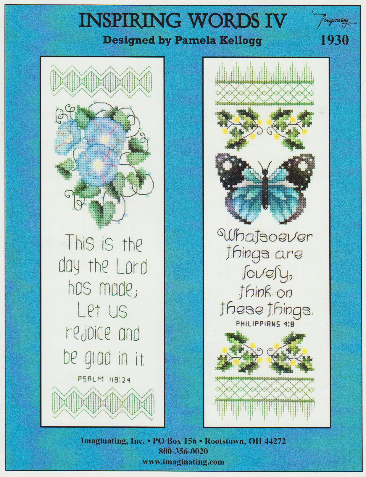 Inspiring Words IV pattern – Sandra's Stitch Stash