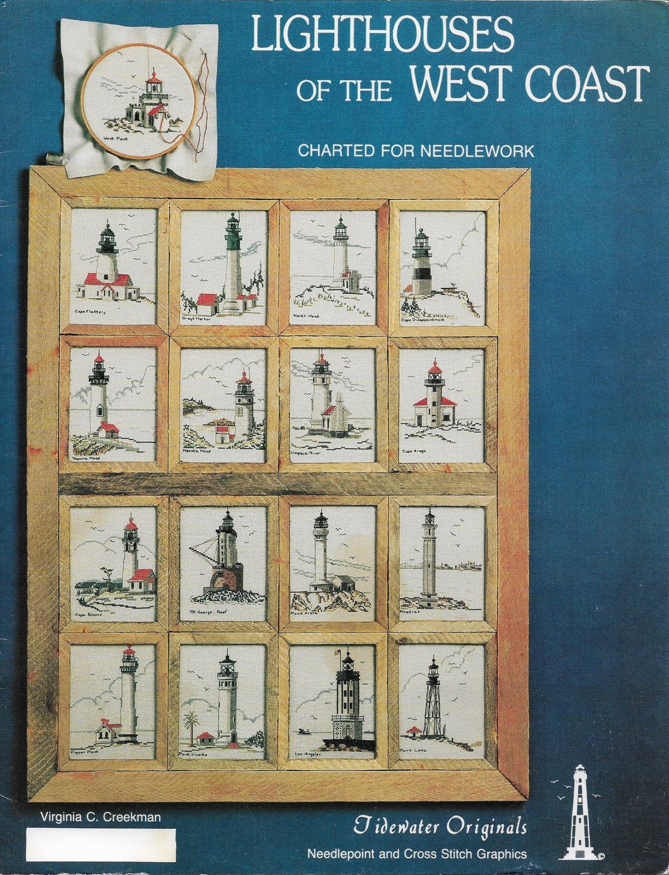 Lighthouses of the West Coast pattern – Sandra's Stitch Stash