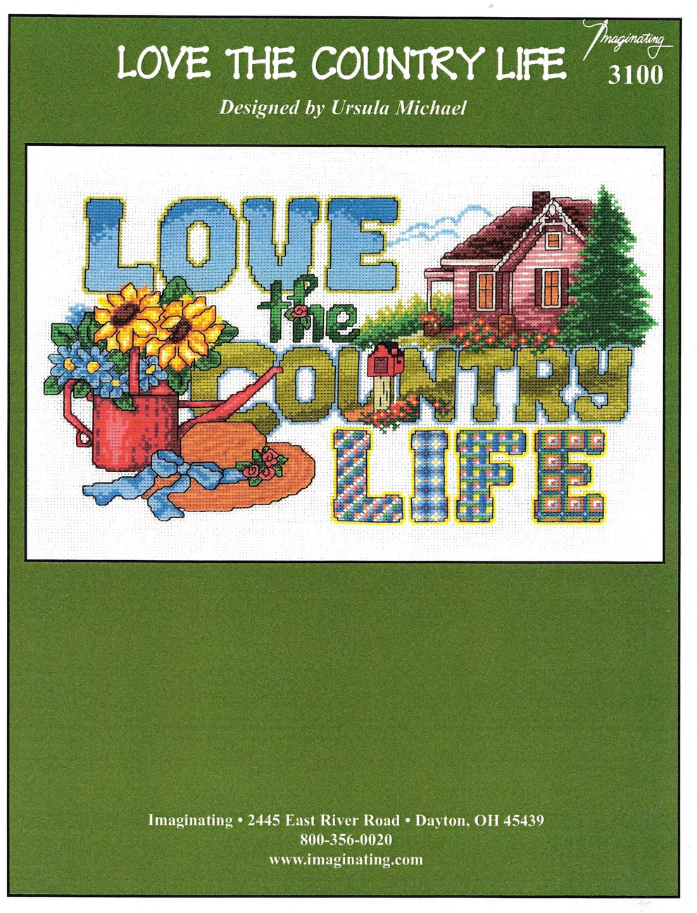 Love The Country Life pattern – Sandra's Stitch Stash