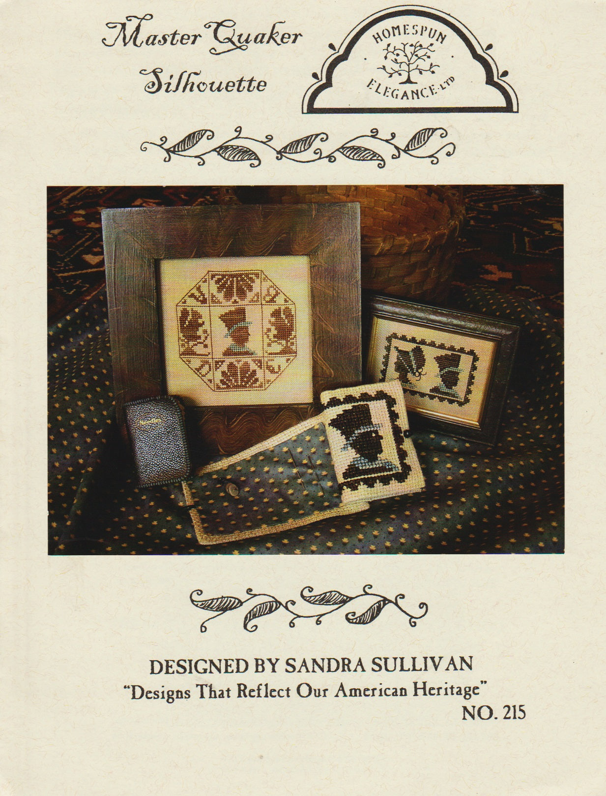 Master Quaker Silhouette pattern – Sandra's Stitch Stash