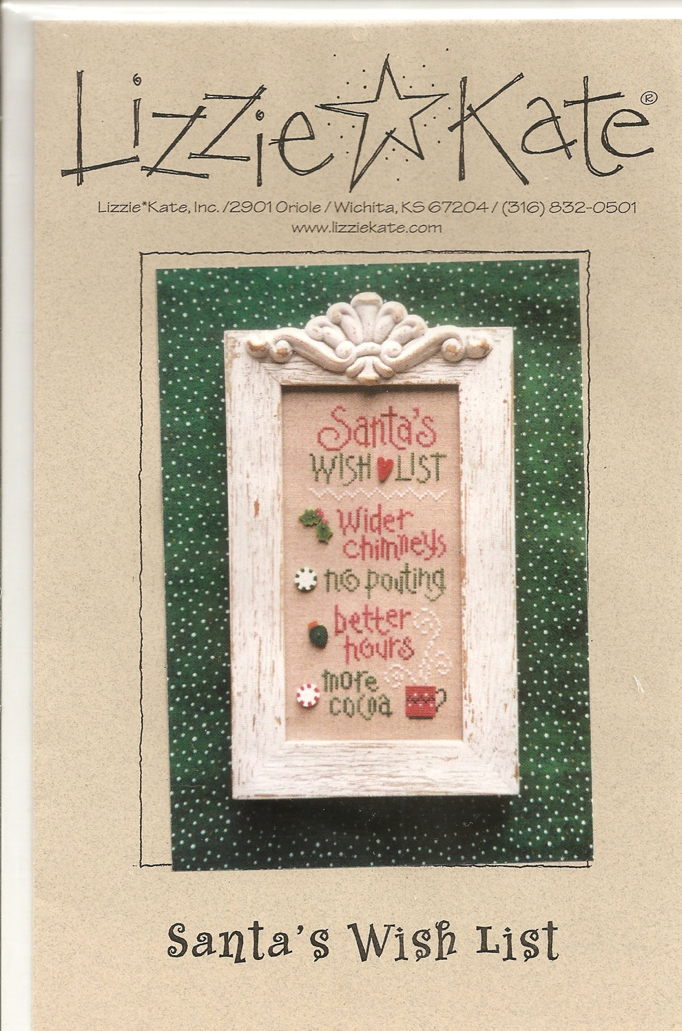 Santa's Wish List pattern – Sandra's Stitch Stash