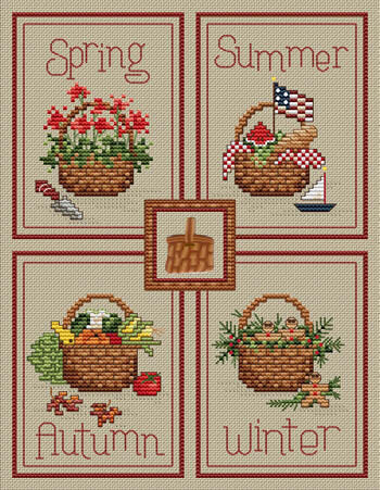 Seasonal Baskets pattern – Sandra's Stitch Stash