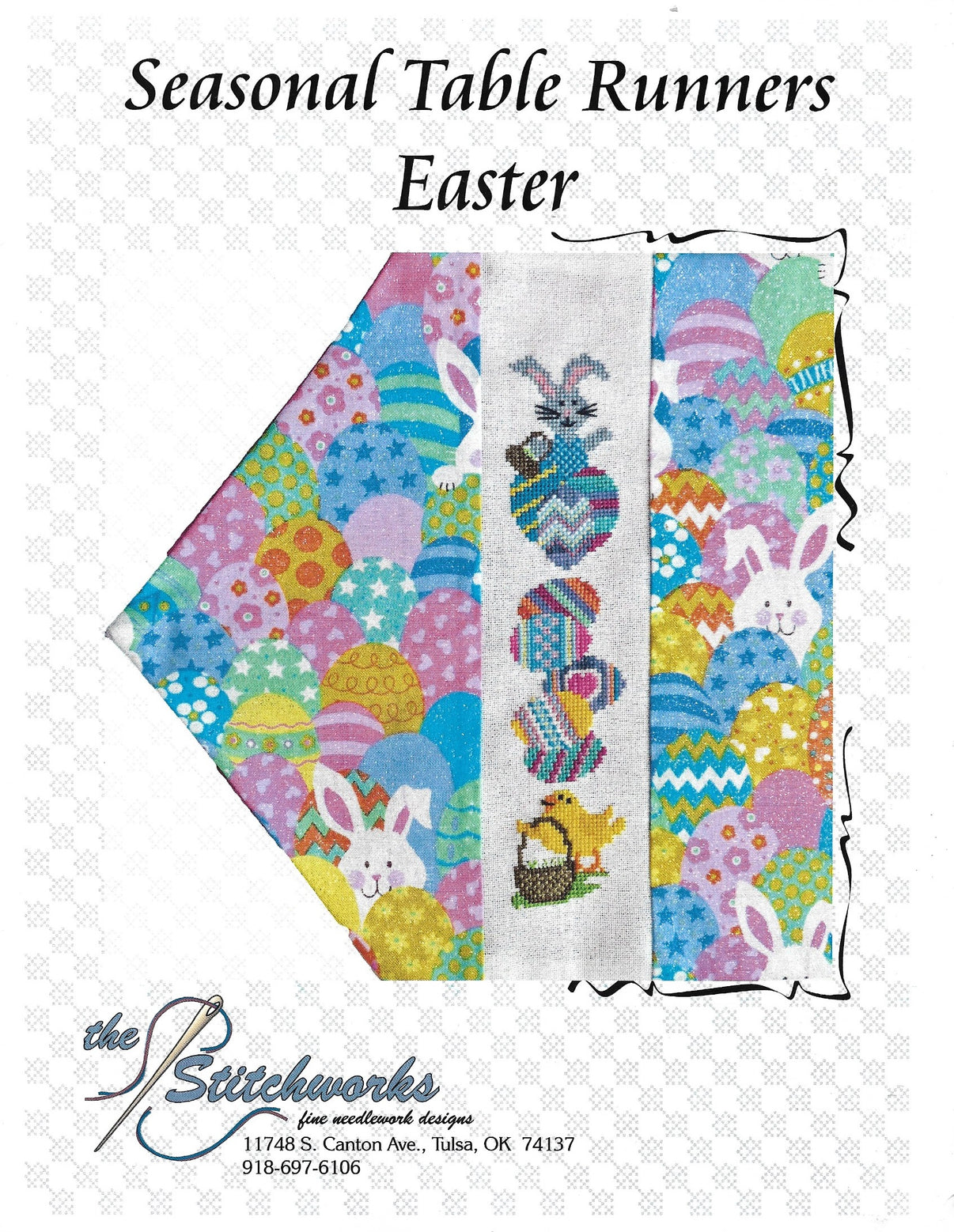 Seasonal Table Runners - Easter pattern – Sandra's Stitch Stash