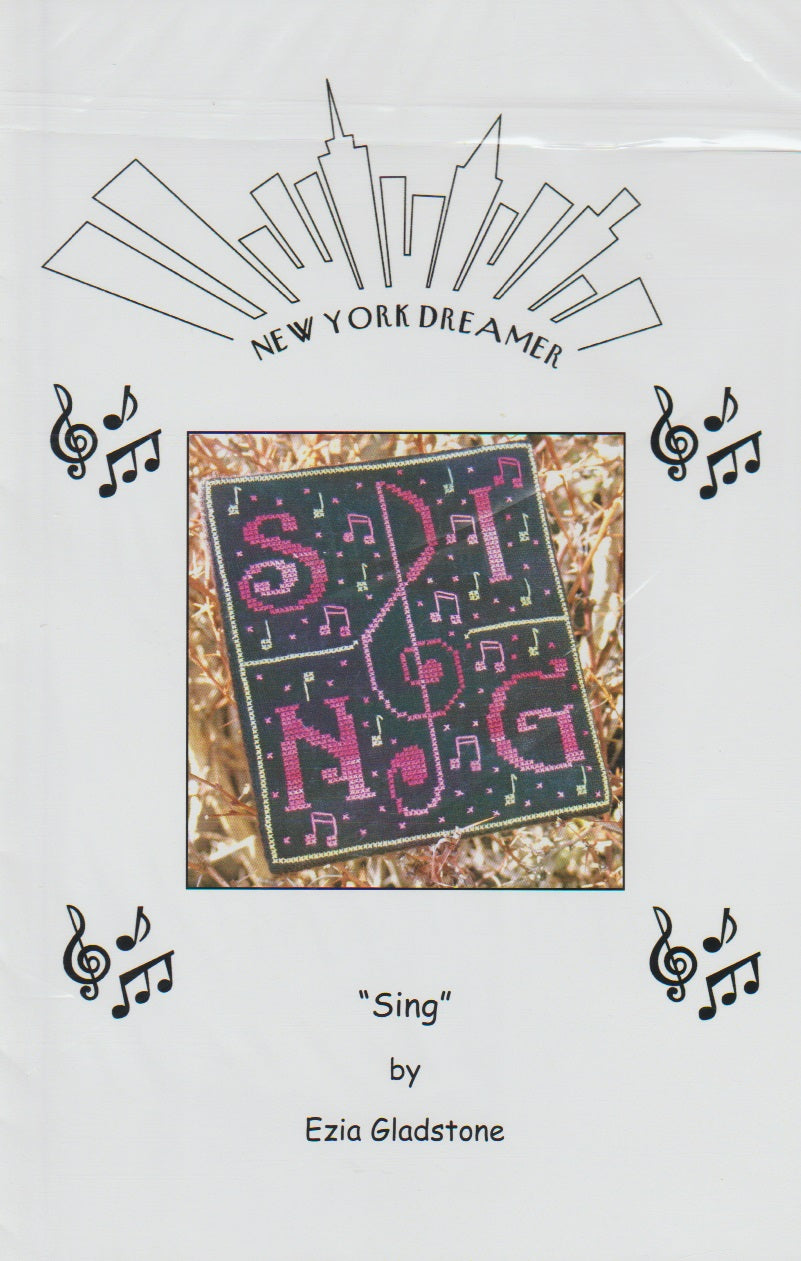 Sing pattern – Sandra's Stitch Stash