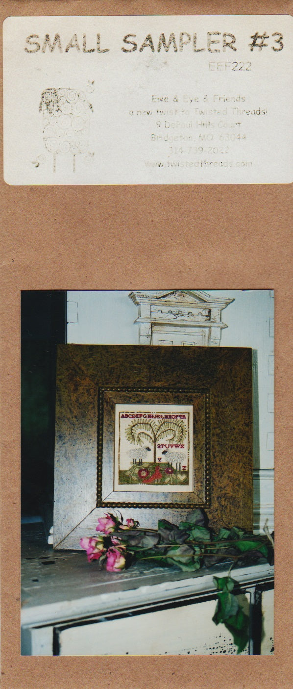 Small Sampler #3 pattern – Sandra's Stitch Stash