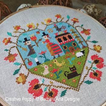 Spring Heart pattern – Sandra's Stitch Stash