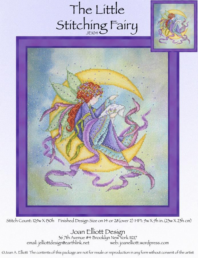 The Little Stitching Fairy pattern – Sandra's Stitch Stash