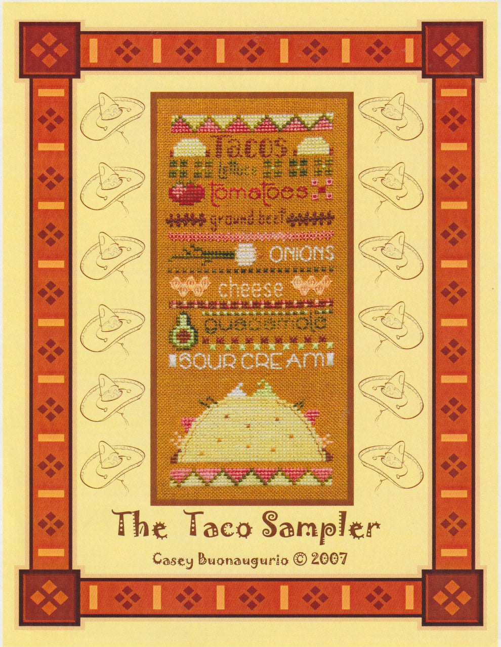 The Taco Sampler pattern – Sandra's Stitch Stash