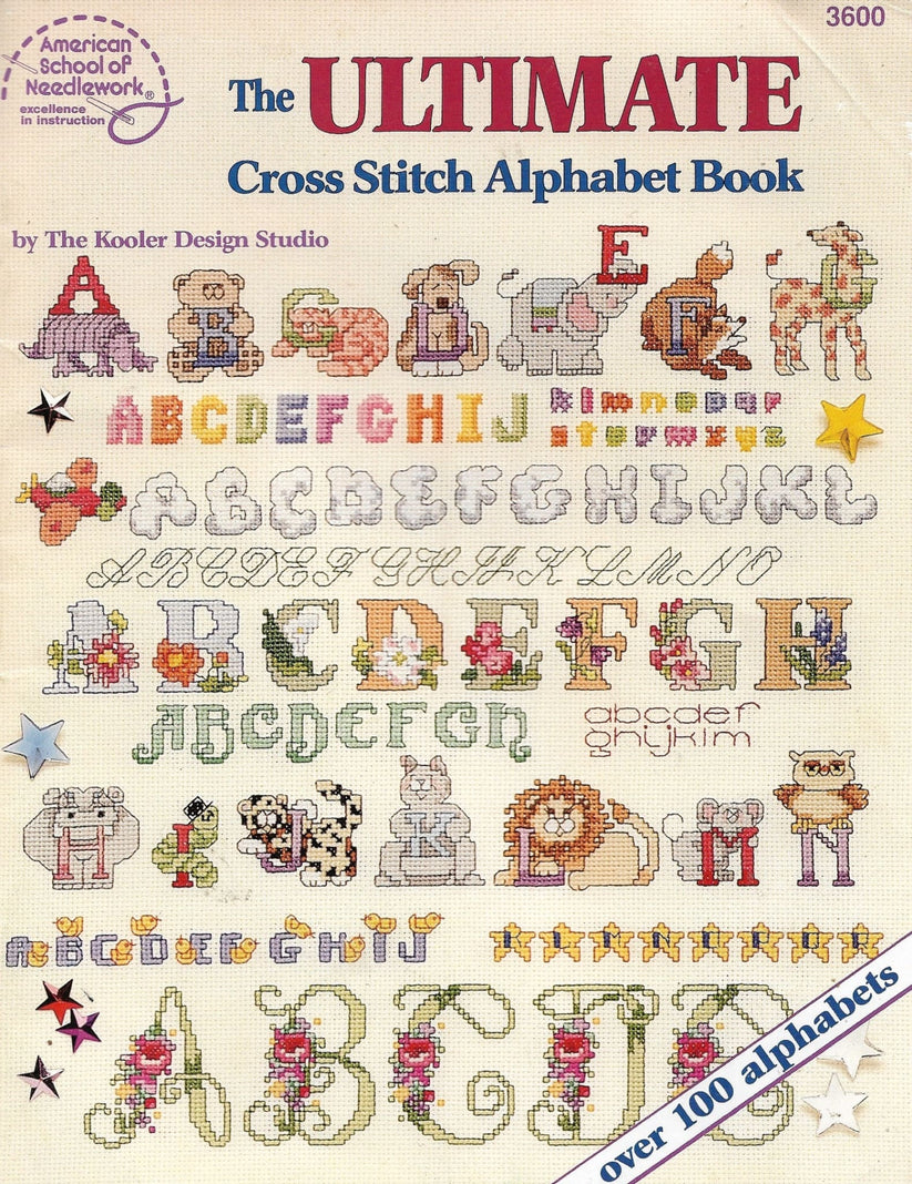The Ultimate Alphabet Book pattern – Sandra's Stitch Stash