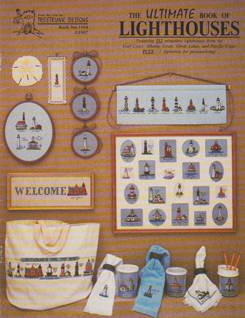 Ultimate Book of Lighthouses pattern – Sandra's Stitch Stash