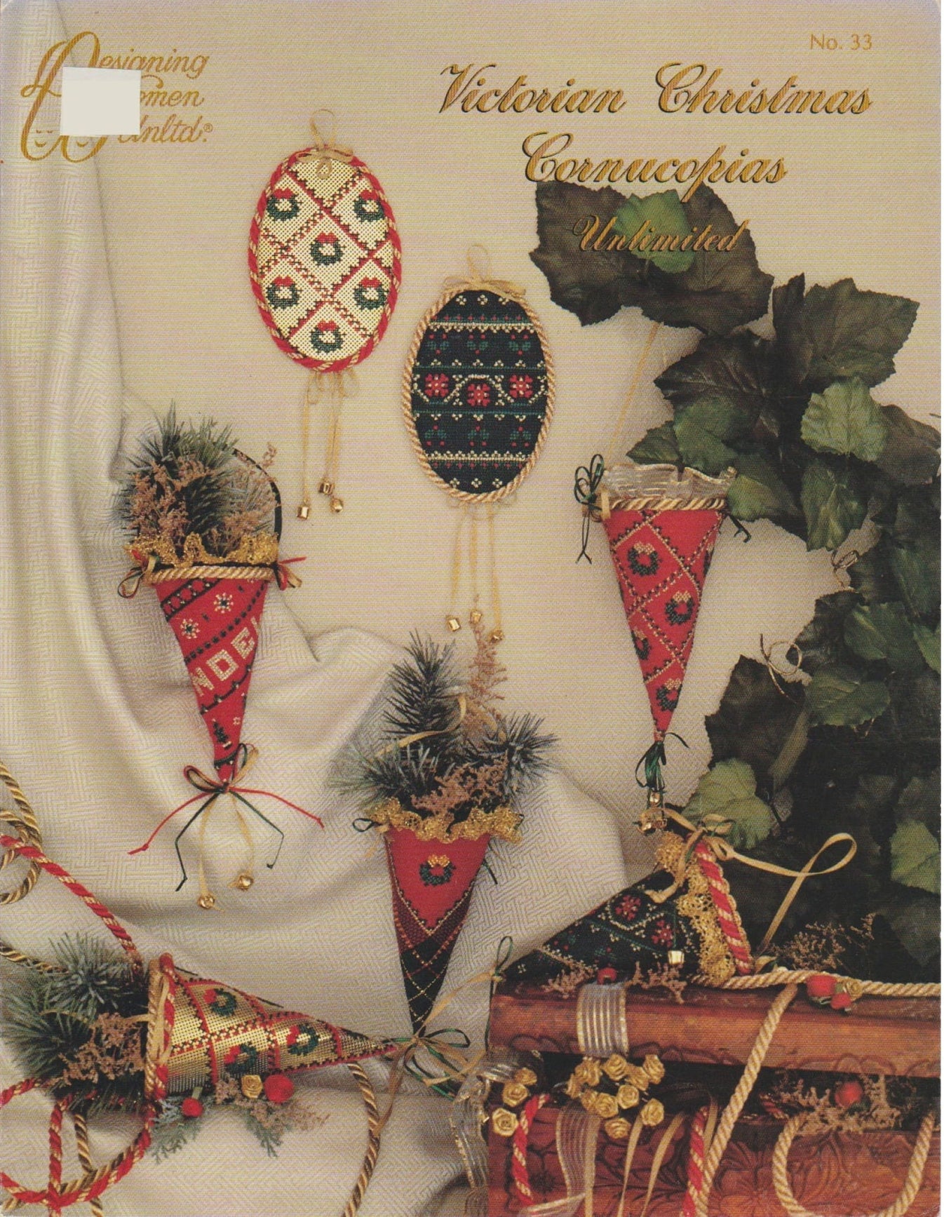 Victorian Christmas Cornucopias pattern – Sandra's Stitch Stash