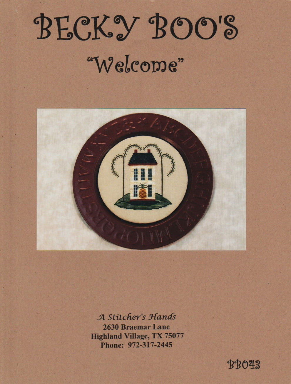 Welcome pattern – Sandra's Stitch Stash
