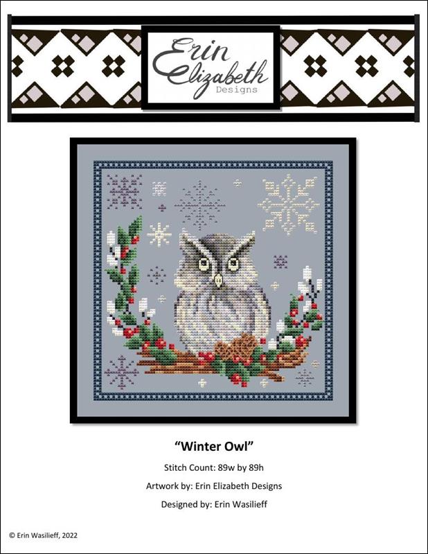 Winter Owl pattern – Sandra's Stitch Stash