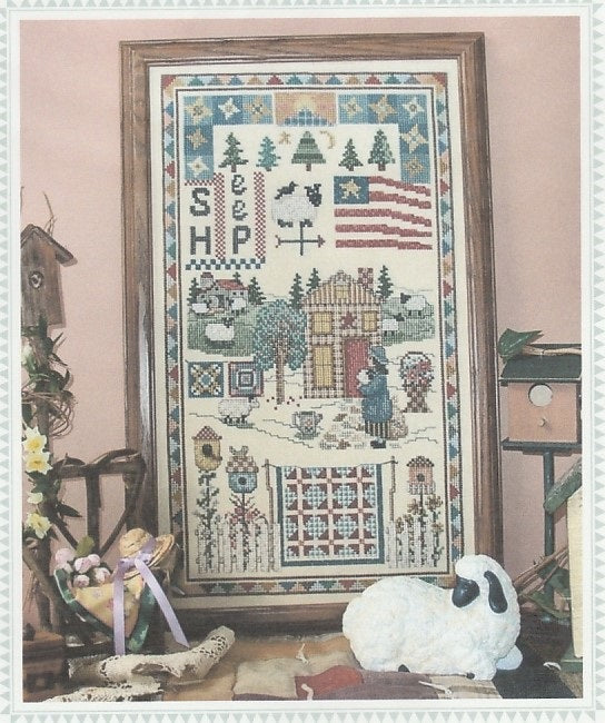 Woolgatherer's "Cottage Farm" pattern – Sandra's Stitch Stash