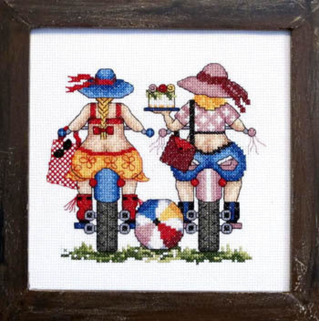 Biker Babes pattern – Sandra's Stitch Stash