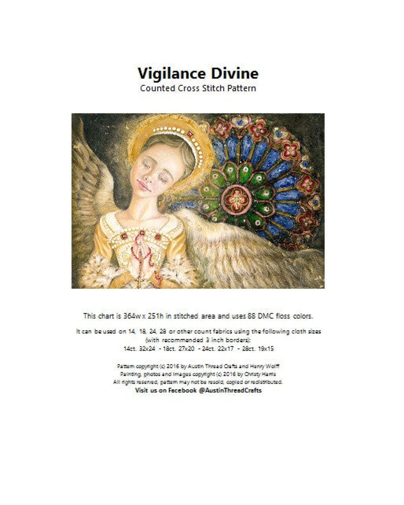 Vigilance Divine by Christy Harris pattern – Sandra's Stitch Stash