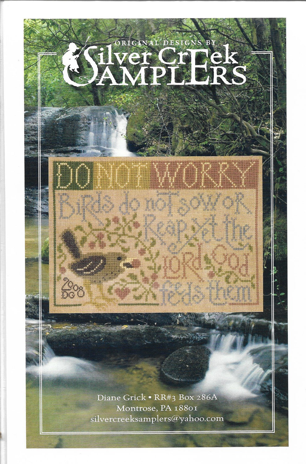 Eye On The Sparrow pattern – Sandra's Stitch Stash