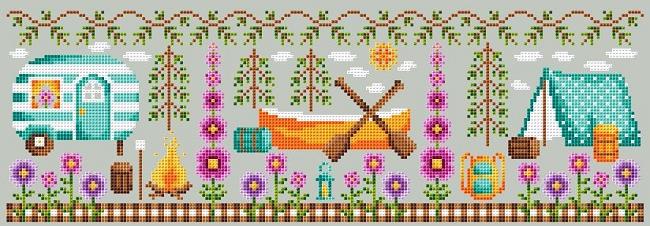 Happy Camper pattern – Sandra's Stitch Stash