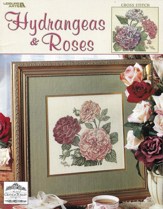 Hydrangeas & Roses pattern – Sandra's Stitch Stash