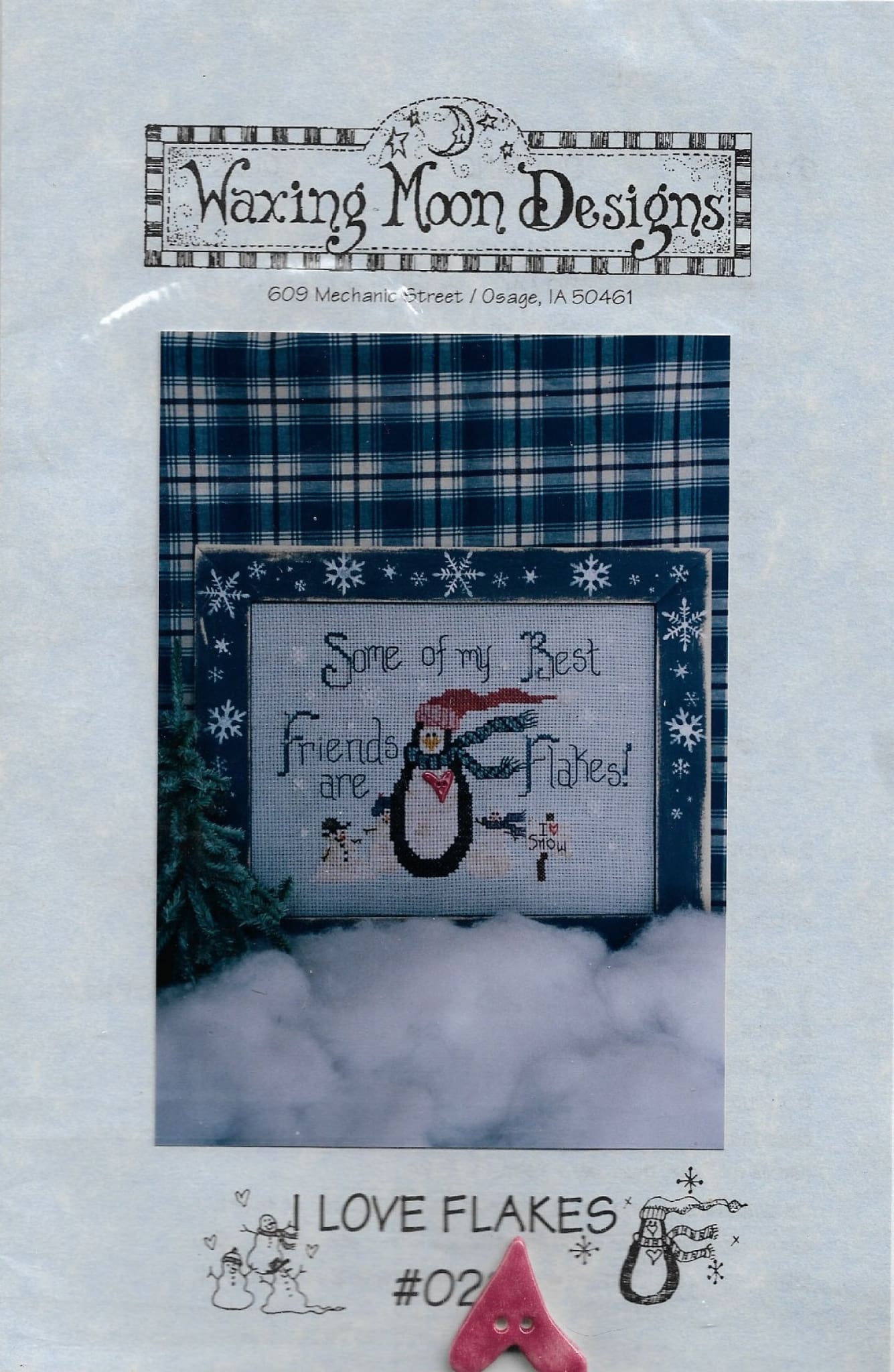 I Love Flakes pattern – Sandra's Stitch Stash
