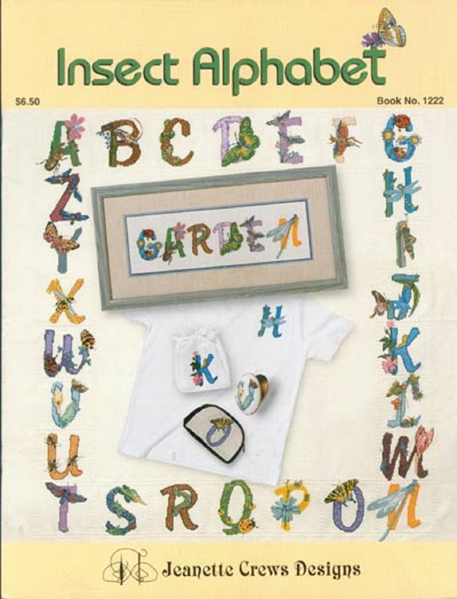 Insect Alphabet pattern – Sandra's Stitch Stash
