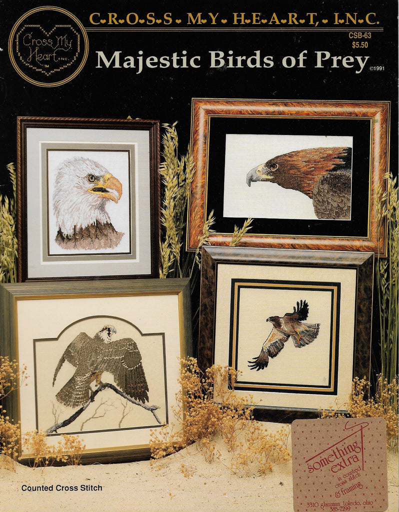 Majestic Birds of Prey pattern – Sandra's Stitch Stash