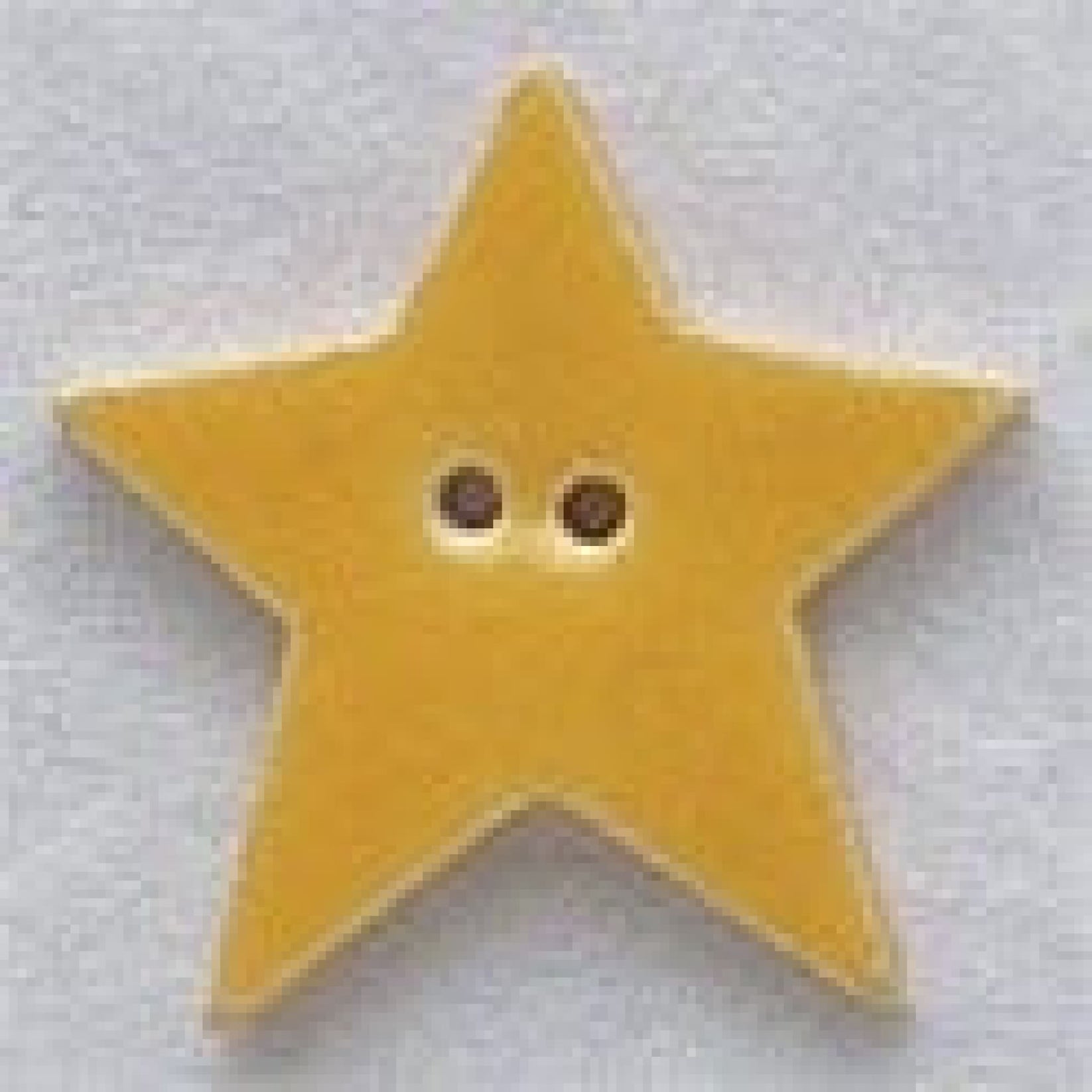 Large Bright Yellow Star button – Sandra's Stitch Stash