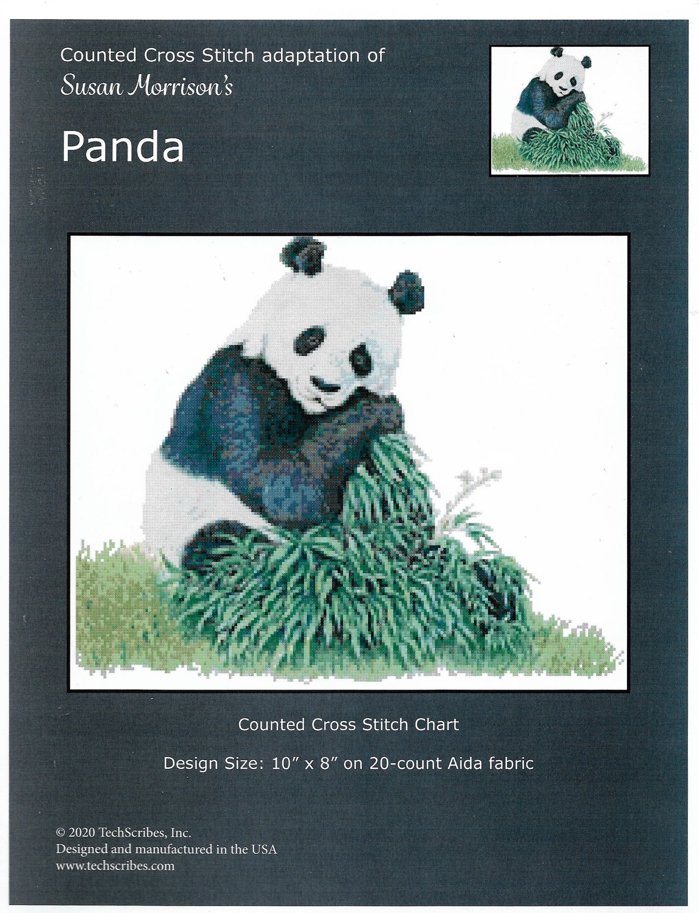 Panda pattern – Sandra's Stitch Stash