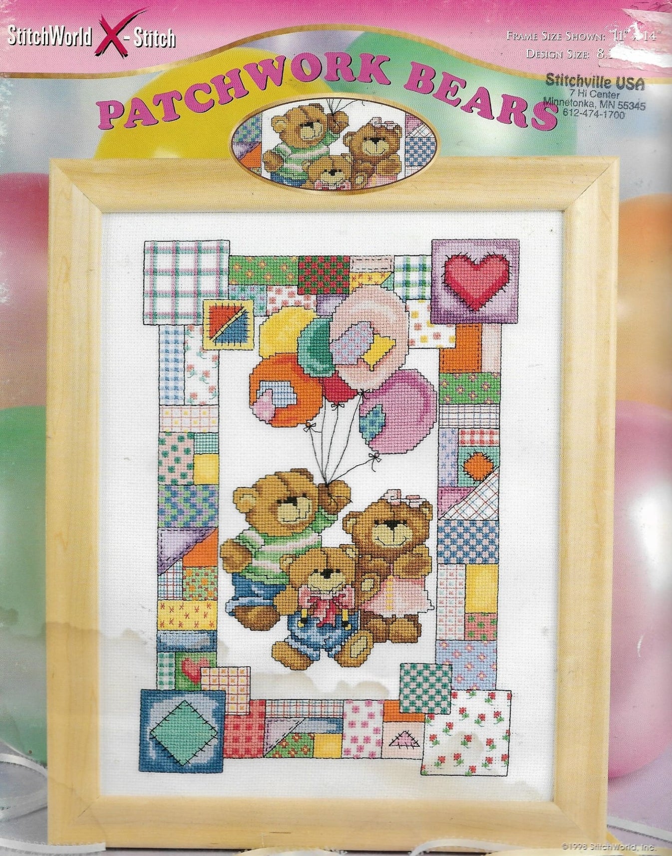 Patchwork Bears pattern – Sandra's Stitch Stash