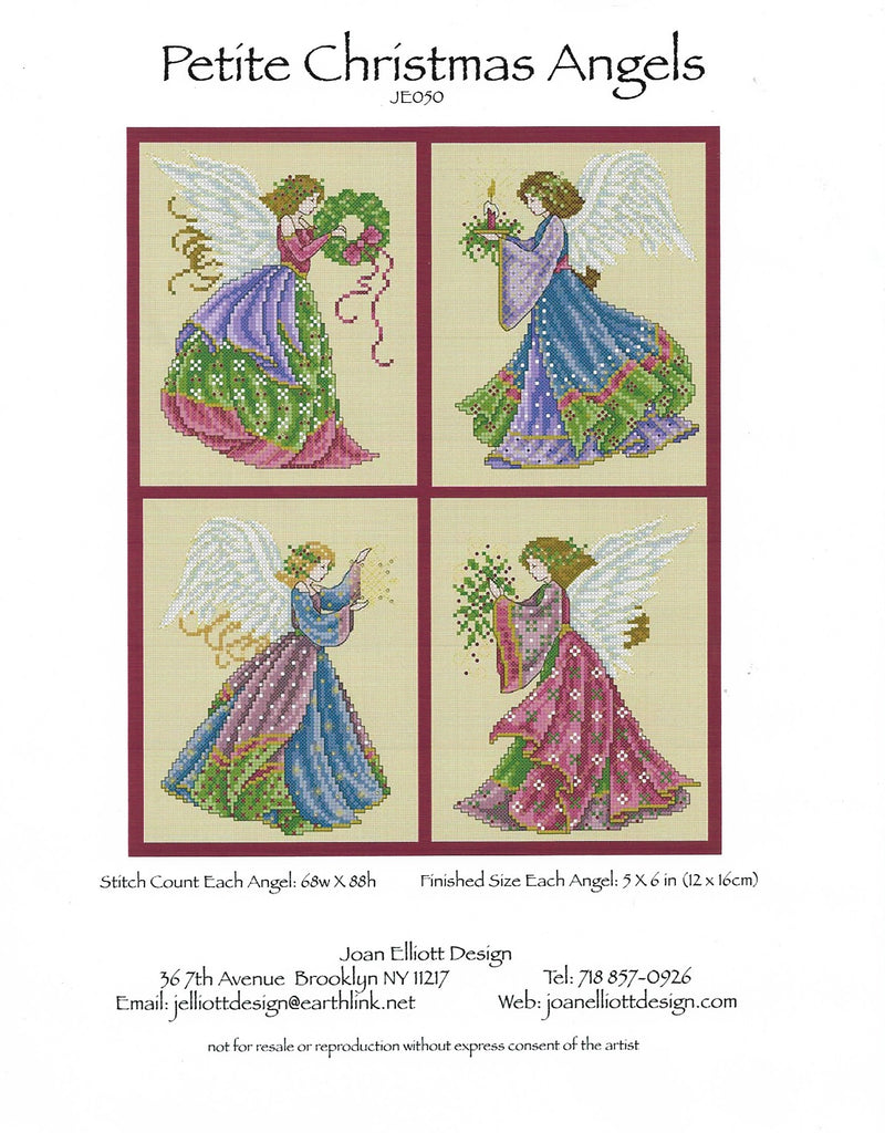 Petite Christmas Angels pattern – Sandra's Stitch Stash