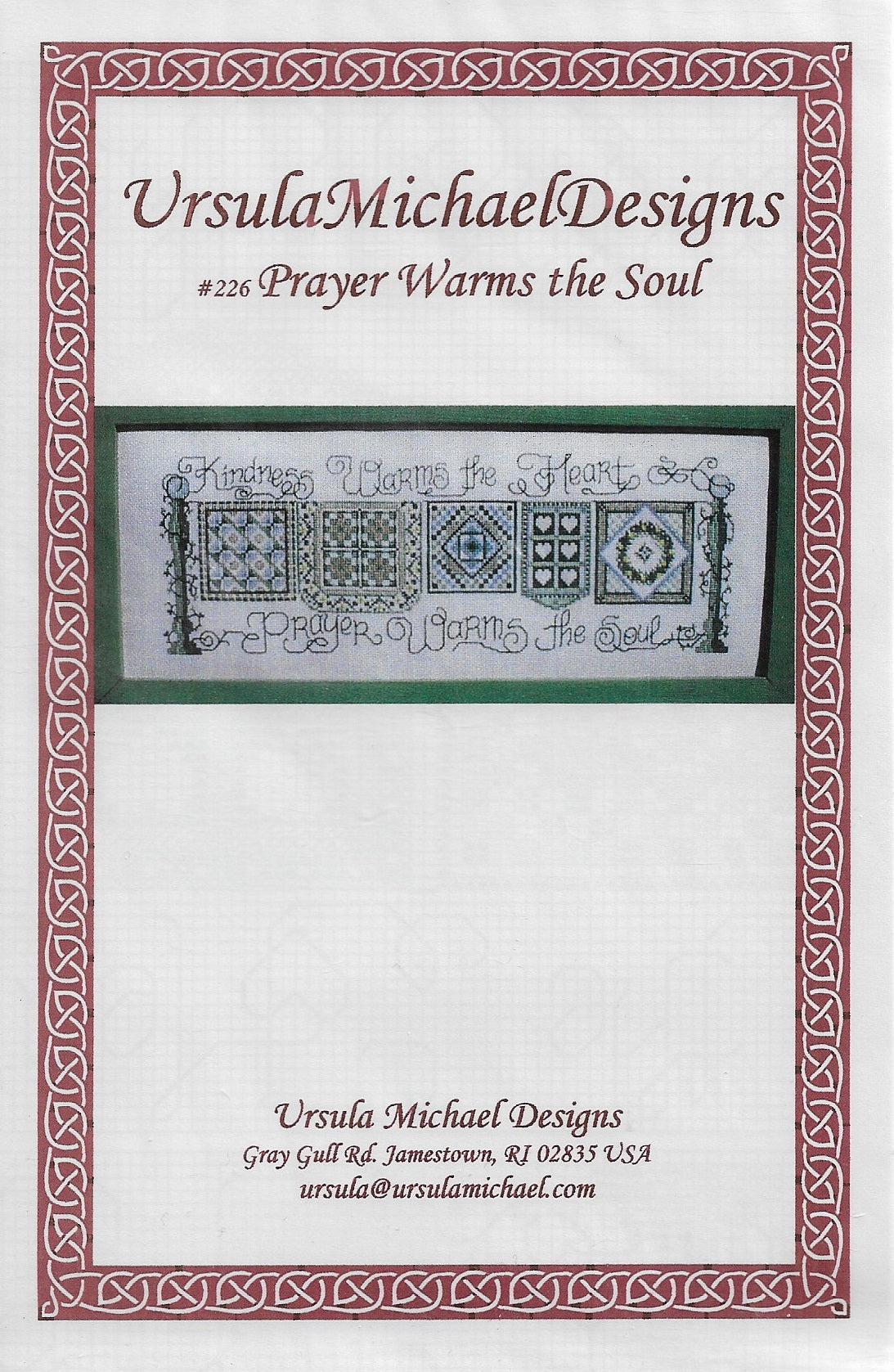 Prayer Warms the Soul pattern – Sandra's Stitch Stash