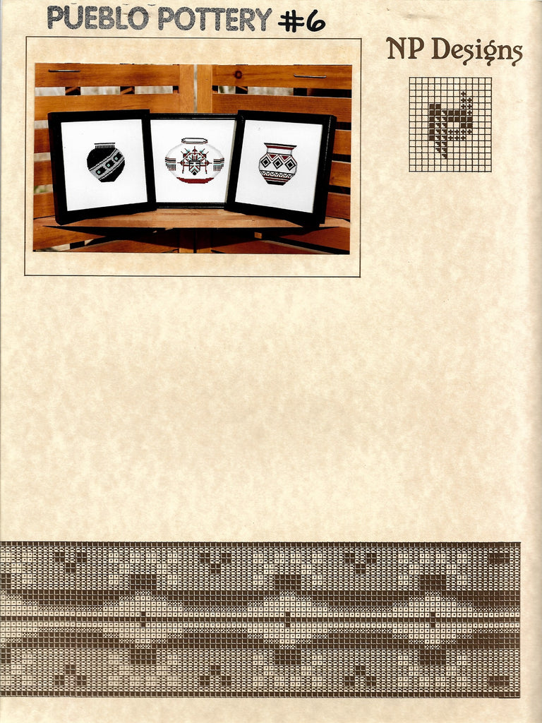 Pueblo Pottery #6 pattern – Sandra's Stitch Stash