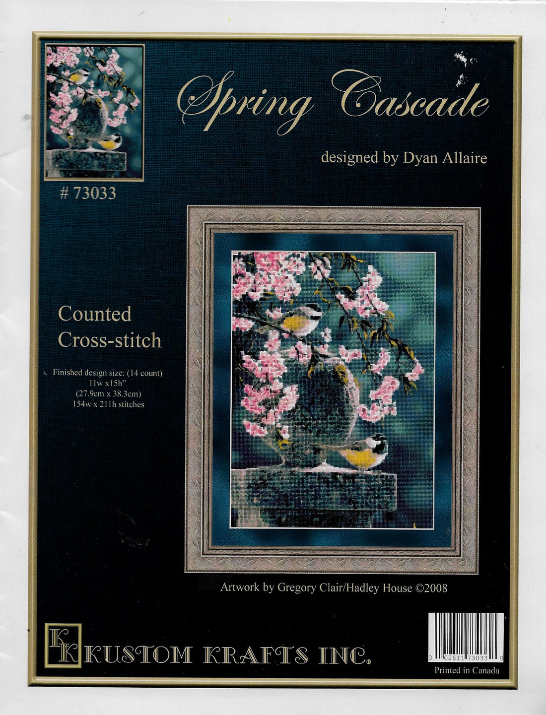 Spring Cascade pattern – Sandra's Stitch Stash