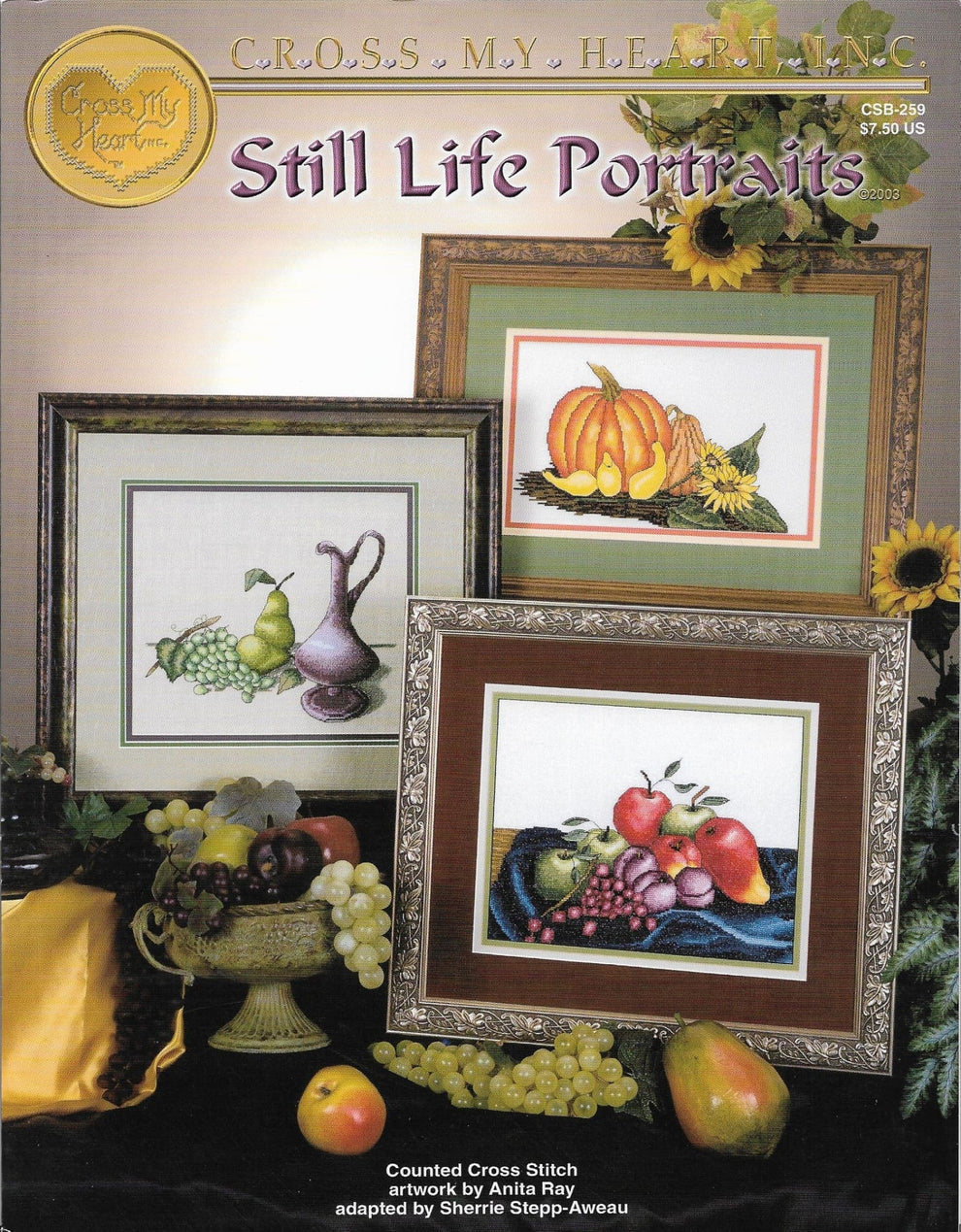 Still Life Portraits pattern – Sandra's Stitch Stash