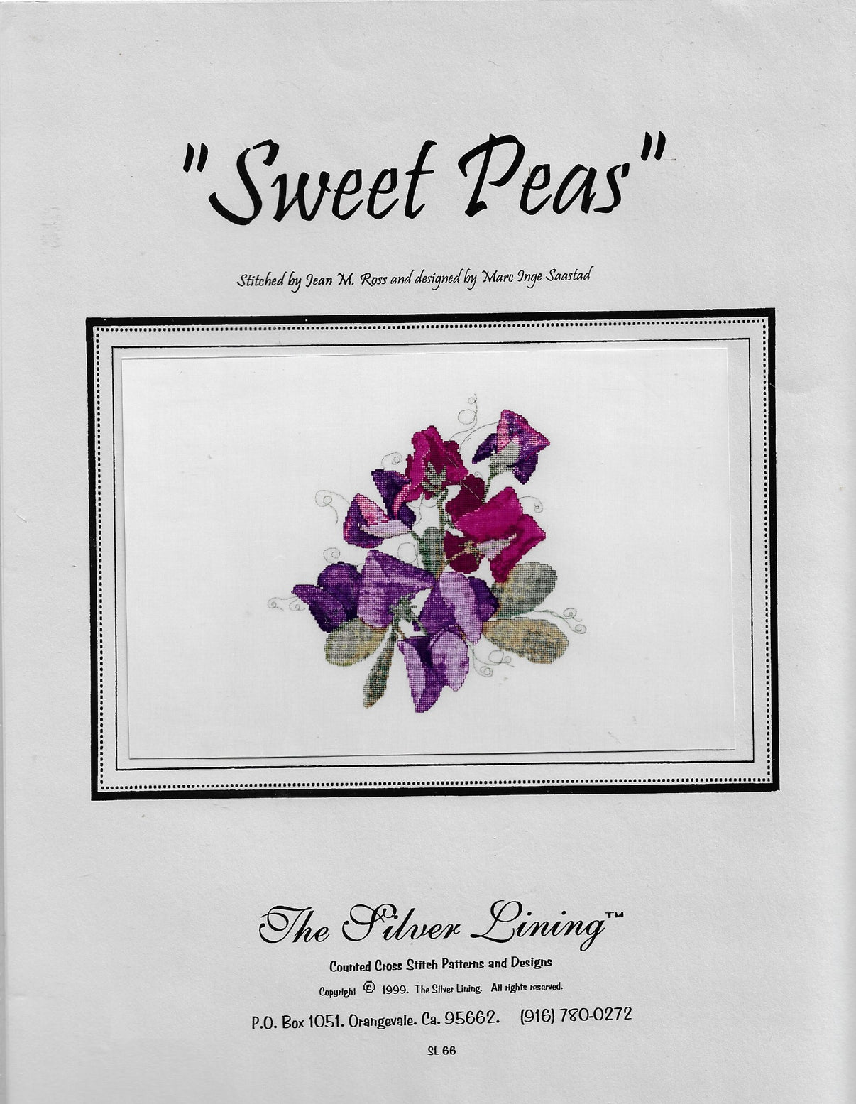 Sweet Peas pattern – Sandra's Stitch Stash