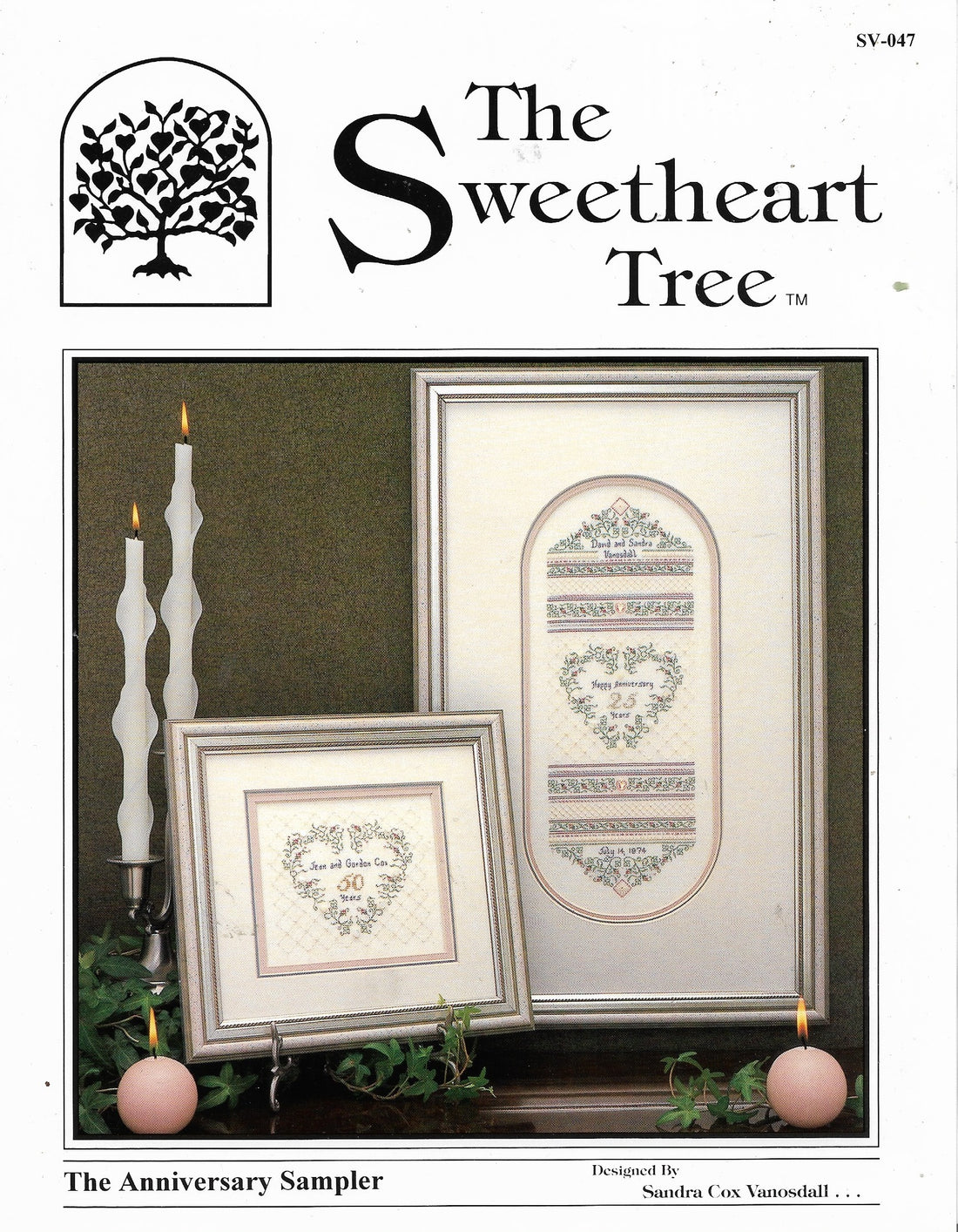 Anniversary Sampler pattern – Sandra's Stitch Stash