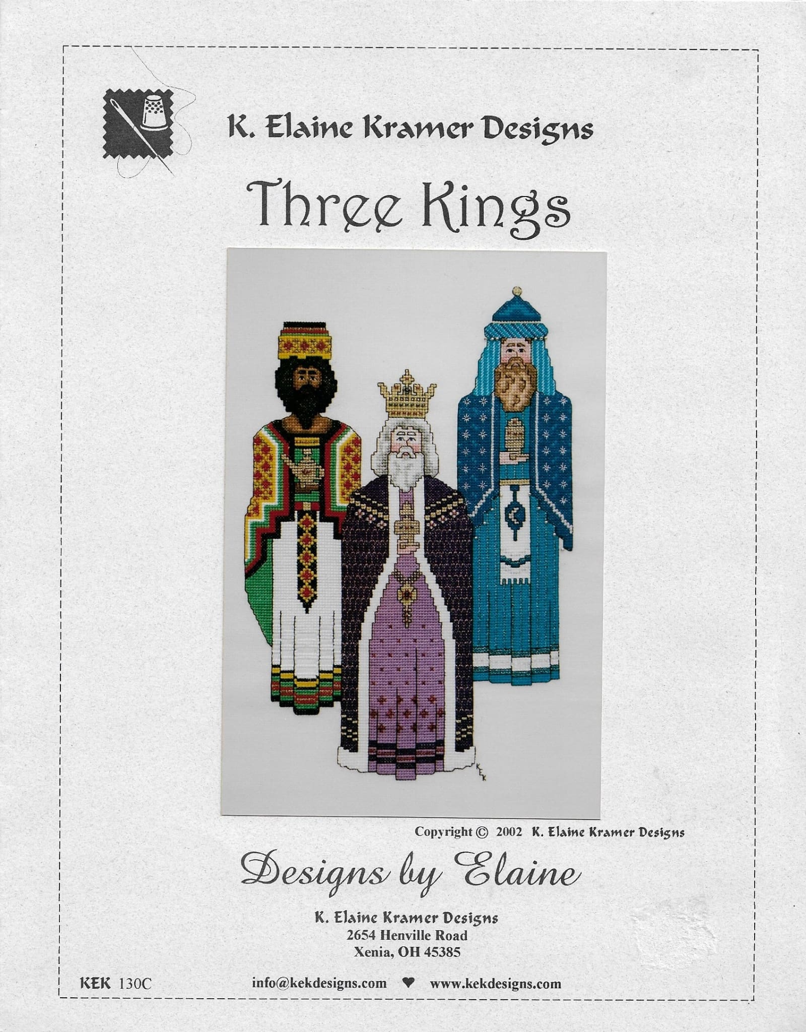 Three Kings pattern – Sandra's Stitch Stash