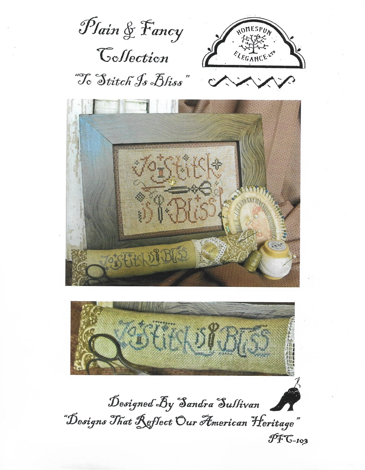 To Stitch Is Bliss pattern – Sandra's Stitch Stash